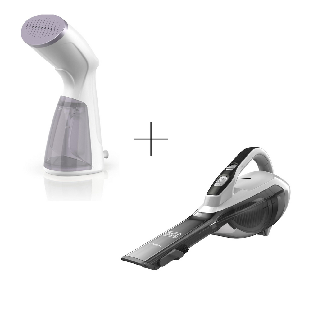 ASPIRADORA DE MANO + VAPORIZADOR MANO BLACK+DECKER – Liftor